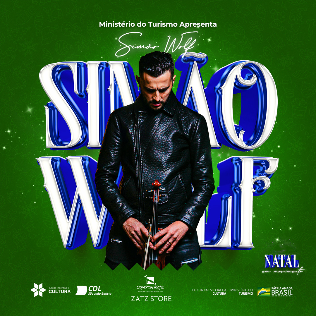 Simão Wolf realiza espetáculo natalino em São João Batista na segunda ...