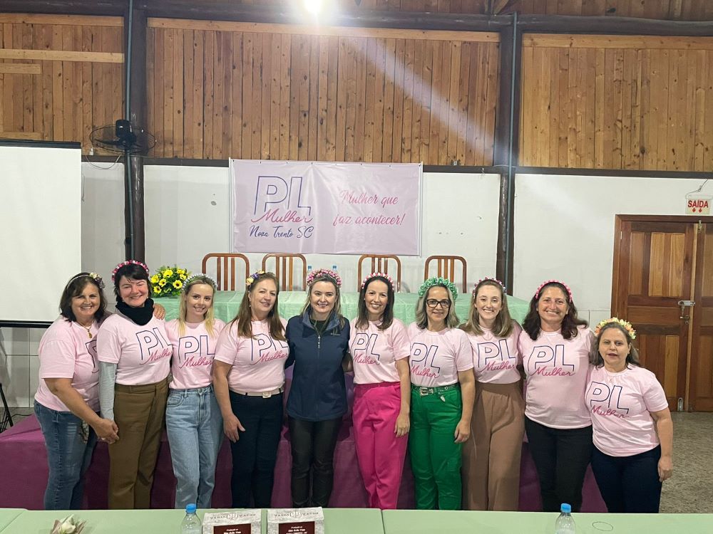 Comissão Executiva do PL Mulher assume o comando em Nova Trento e ...